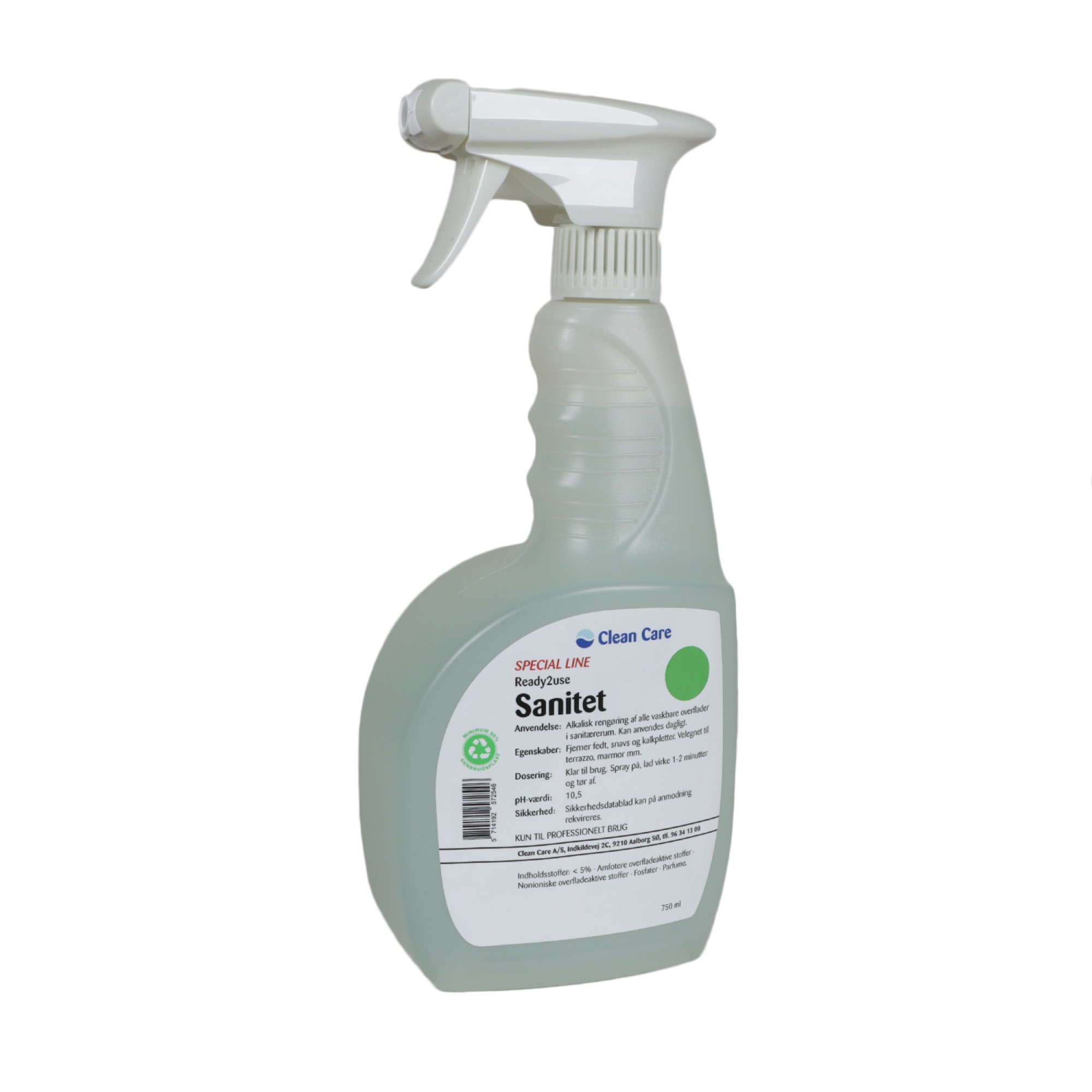Ready2use Sanitet - 750ml Sanitært rengøringsmiddel
