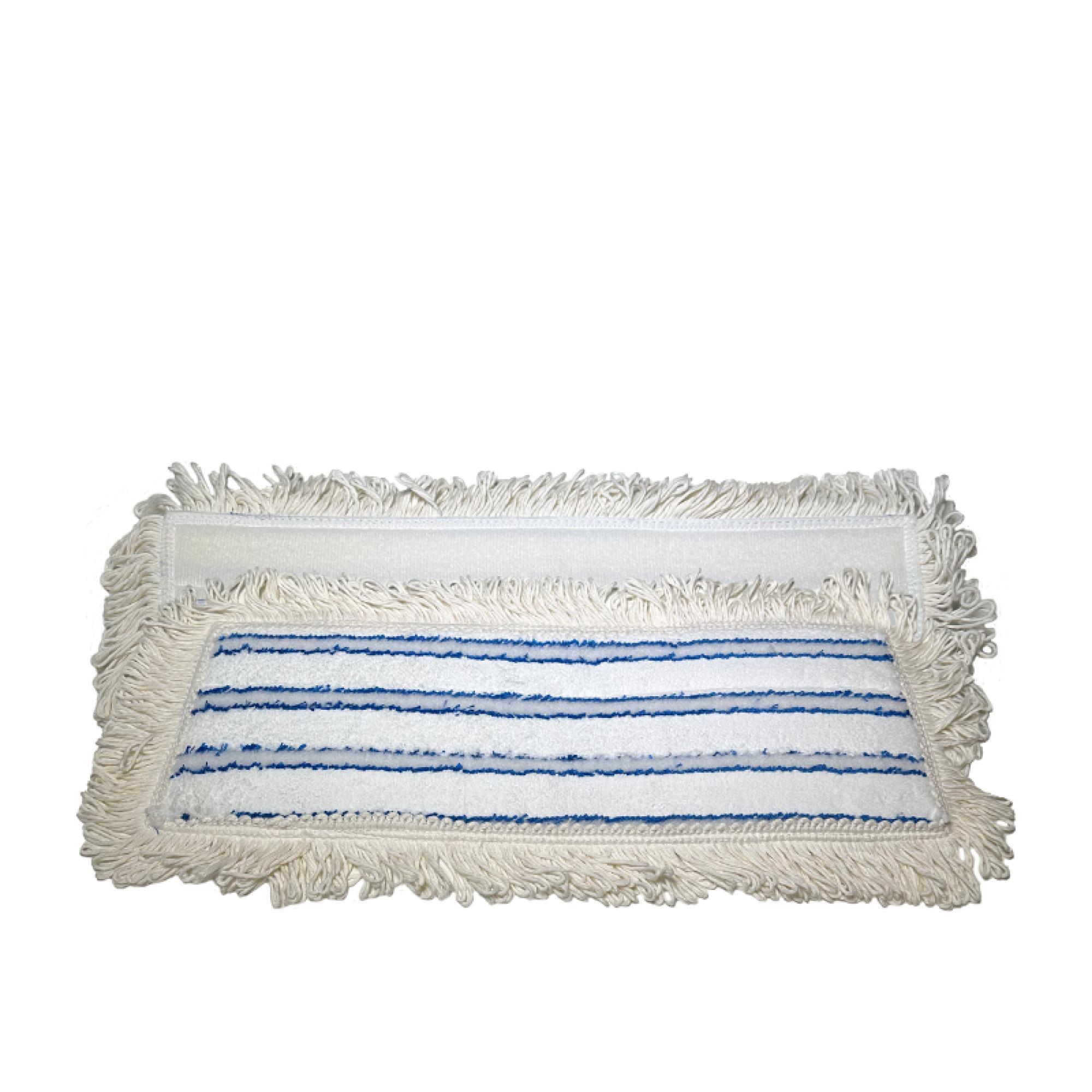 Moppe i mikrofiber kombi 40 cm velcro - Hvid | Køb online her!