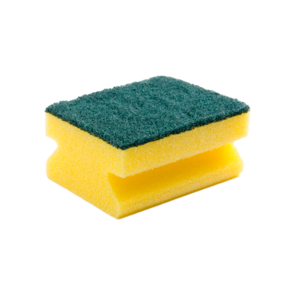 Skuresvamp med nylon og skum | Effektiv til skureopgaver - Køb her!