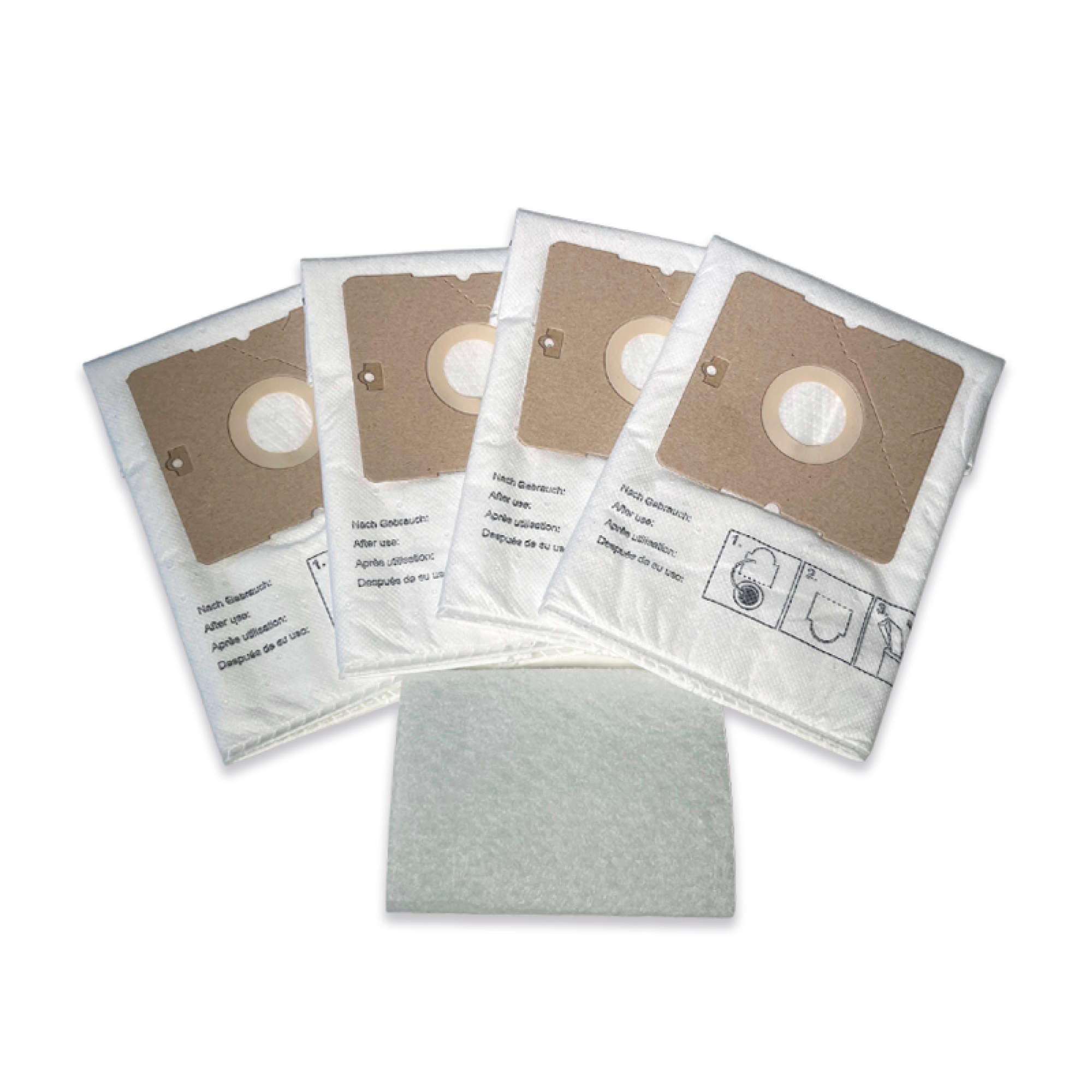 Støversugerposer til Nilfisk Nilfisk One, Coupé, Compact og Go