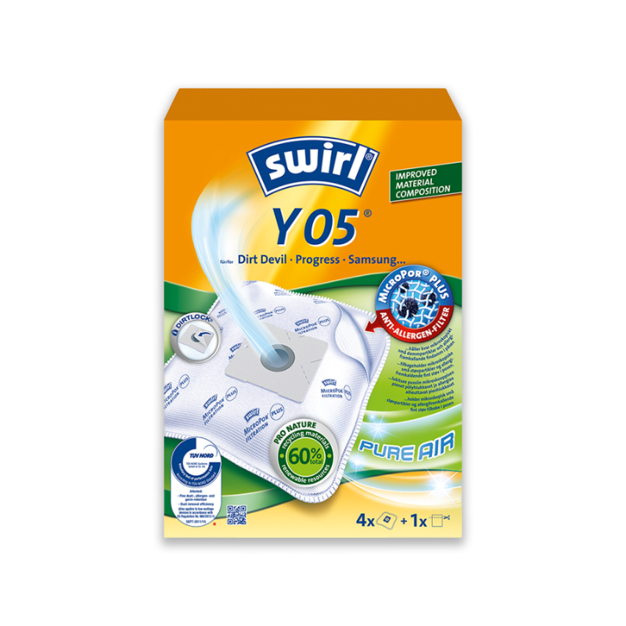 Køb støvsugerposer til AEG Ergo Essence – Swirl Y05